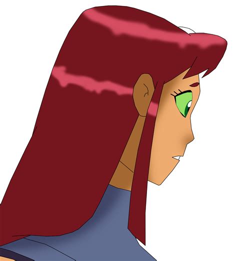 Starfire Talking To Someone By Captainedwardteague On Deviantart
