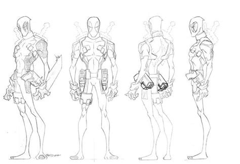 Deadpool Game Character Design Character Design Animation Character