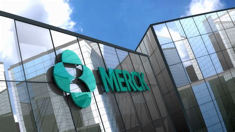Editorial Merck And Co Logo On Glass Building Stock Motion Graphics Sbv