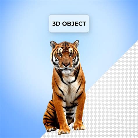 Cinema4d Tiger Render Psd High Quality Free Psd Templates For Download