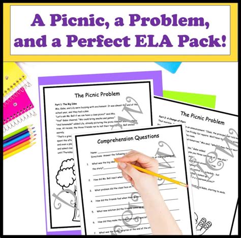 Spring Reading Comprehension Passage And Questions Picnic Problem
