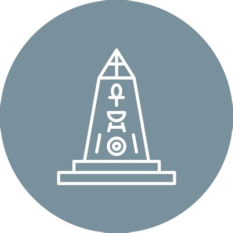Premium Vector Obelisk Vector Illustration Style