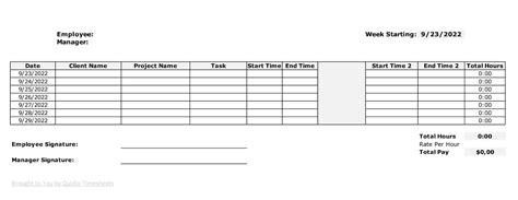 5 Excel Time Tracking Spreadsheet Templates Quidlo