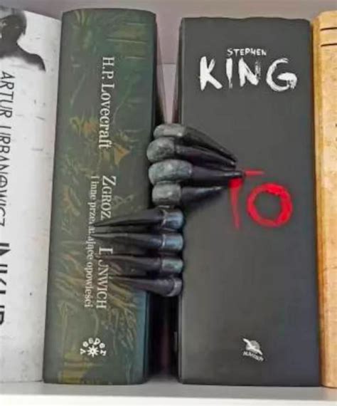 This Devil Claws Bookmark Is Perfect For Horror Book Fans