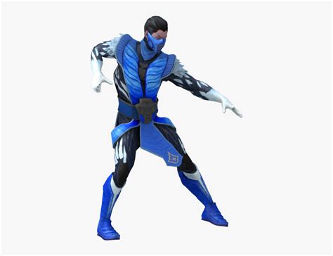 Mortal Kombat Cyber Sub Zero Sprites Hd Png Download Kindpng