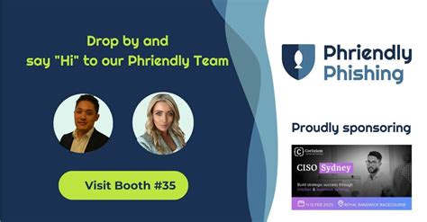 Events Are Back And In Full Swing For 2025 If You Are At Ciso Sydney This… Deborah Cidoni