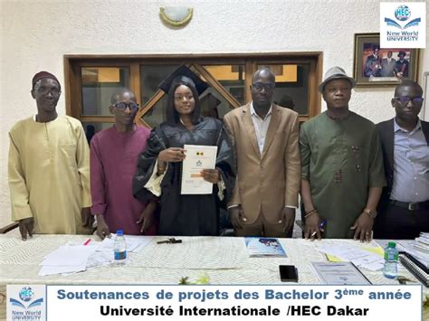 Hec Dakar Business School Université Internationale Dakar
