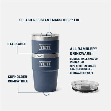 Yeti Rambler® 16 Oz 473 Ml Stackable Cup Yeti Uk Limited