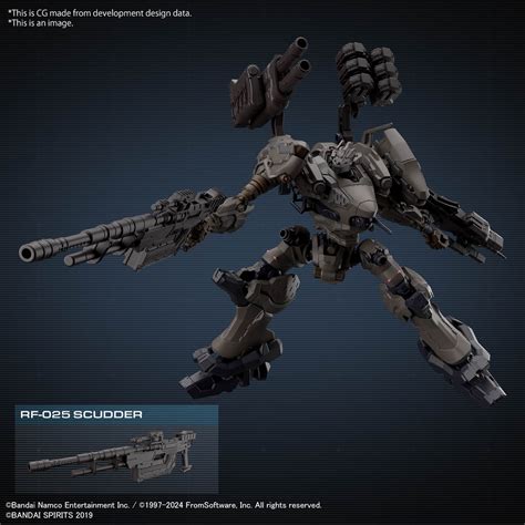 30mm Armored Core Ⅵ Fires Of Rubicon Rad Cc 2000 Orbiter Nightfall