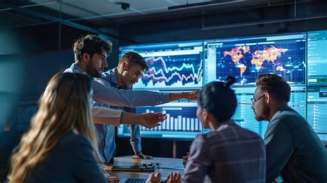 Free Team Analyzing Data Image Teamwork Analysis Data Download At Stockcake