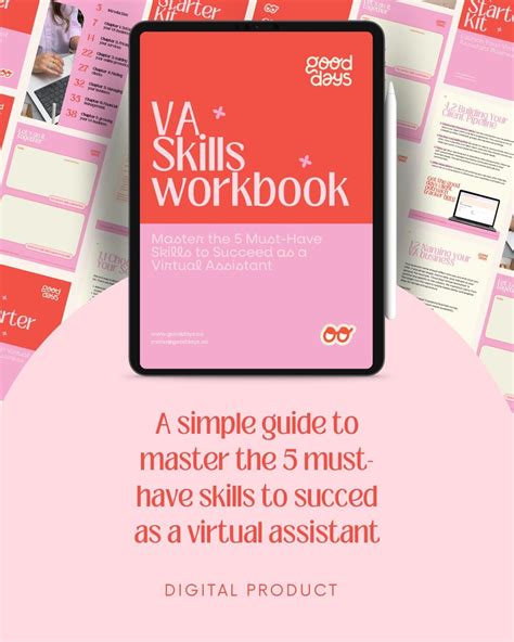 Virtual Assistant Skills Workbook Etsy