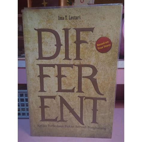 Jual Preloved Novel Different Ketika Perbedaan Bukan Sebuah Penghalang
