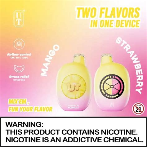 Flum Ut 50000 Disposable Vape 5 50000 Puffs Mango Strawberry