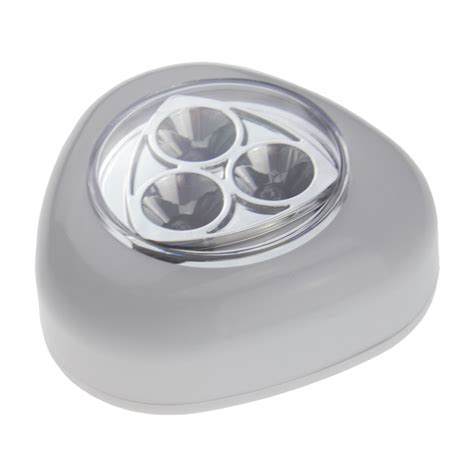 White Led Push Lights Warm Light Pack Of 4 Armeton Electrics