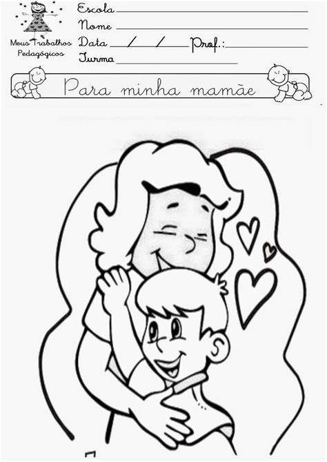 Desenhos Do Dia Das Mães Para Colorir Desenhos Para Colorir