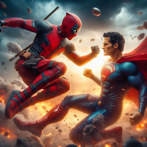 Deadpool Vs Superman By Buffy2ville On Deviantart