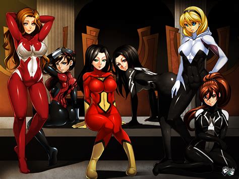 Commission Spider Girls Harem By Jadenkaiba On Deviantart
