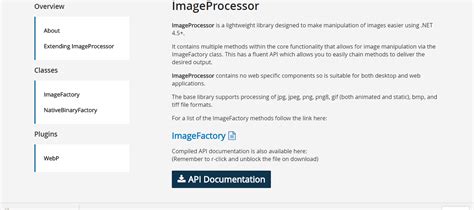 C Cannot Access ImageProcessor Net Library Documentation Stack Overflow