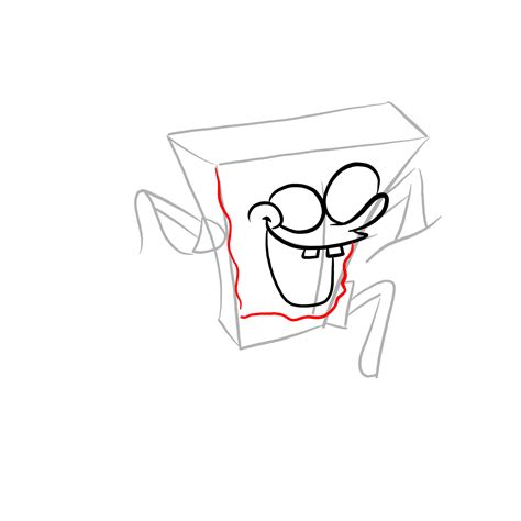 How To Draw Corrupted SpongeBob FNF Sketchok Easy Drawing Guides