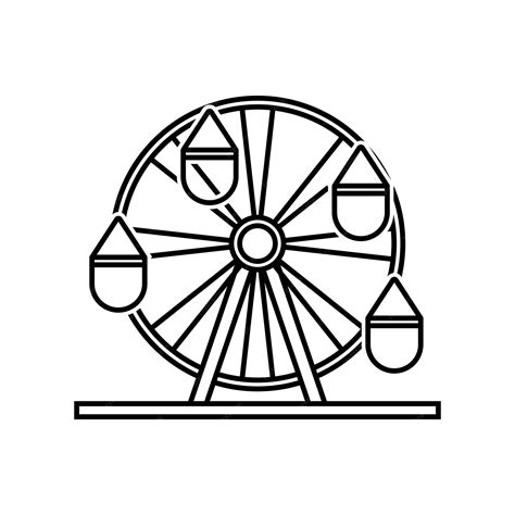 Premium Vector Icon Carousel Vector Template Illustration Logo Design