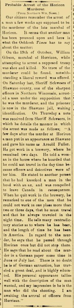 John Martin Schweers Shawano County Historical Society