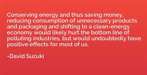 Conserving Energy And Thus Saving Money Reducing Consumption Of Unnecessary Products And