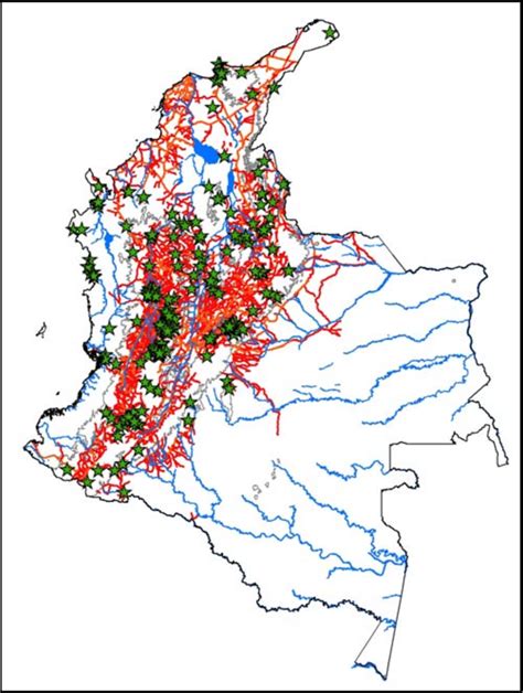Distribución De Los Registros De Loros Amenazados Las Líneas Rojas Download Scientific Diagram