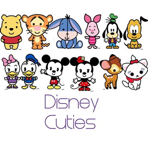 How To Draw Disney Characters Cute