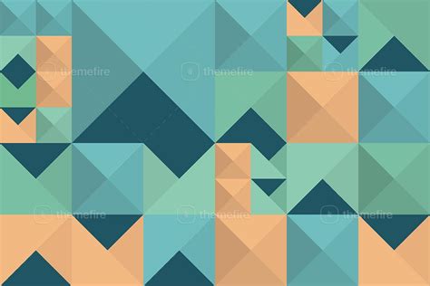 Flat Triangle Mosaic Seamless Patterns Themefire