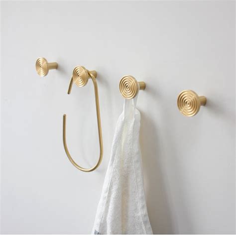 Solid Brass Hooks Etsy
