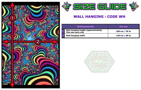 Trippy Wall Art Pixie Party Psychedelic Tapestry Etsy