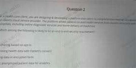 Mastering Infosys Privacy By Design Assessment Ans