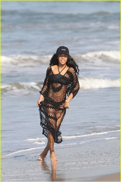 Serayah Hits The Beach After Returning From Nyc Trip Photo 3617117