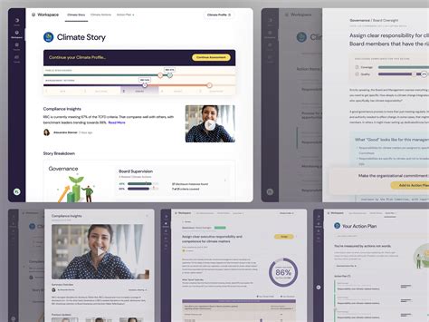 Tcfd Reporting Platform By Sichon Domrongchai On Dribbble