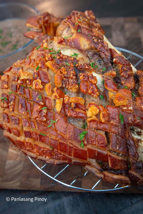 Crispy Ulo And Lechon Sauce Panlasang Pinoy