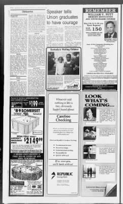 Lexington Herald Leader From Lexington Kentucky On May 6 1990 · 46