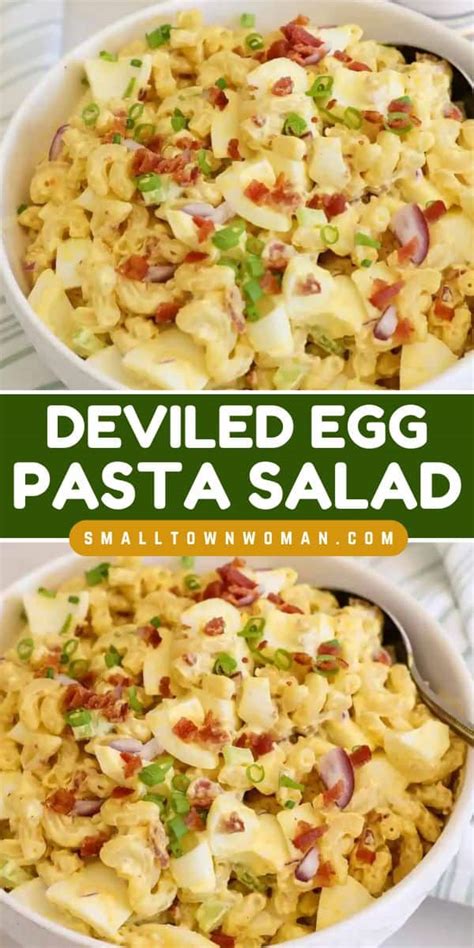 Deviled Egg Pasta Salad