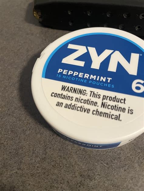 Is The Peppermint Zyn Supposed To Taste Like Plastic And Not At All Like Mint R Nicotinepouch