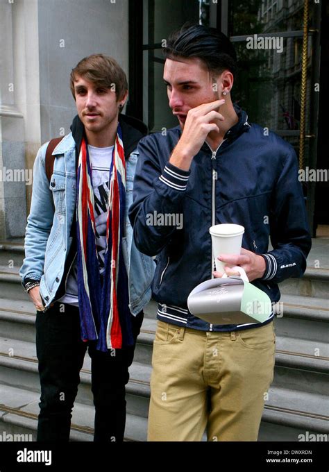 Kye Sones And A Make Up Free Rylan Clark X Factor Contestants Outside