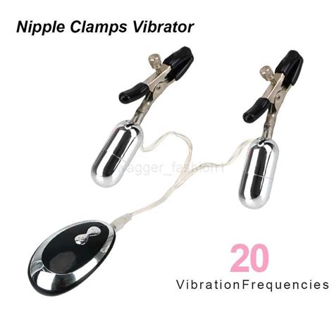 20 Mode Vibration Clitoral Clamps For Couples Adult