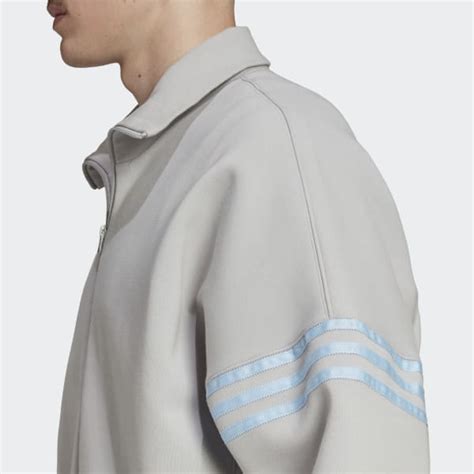 Adidas Adicolor Neuclassics Track Jacket Grey Mens Lifestyle Adidas Us