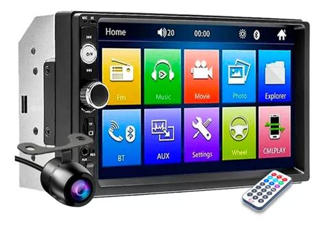 Central Multimídia 2 Din Mp5 Ford Ka Espelhamento Usb Camera Parcelamento Sem Juros