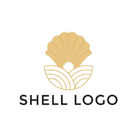 Premium Vector Sea Shell Pearl Oyster Seafood Restaurant Logo Design