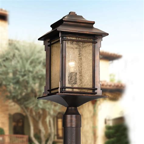 Rustic Outdoor Post Lighting