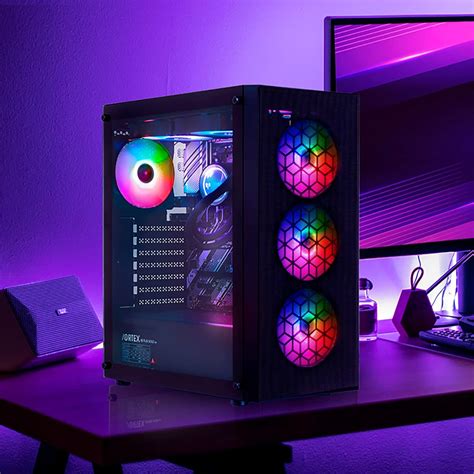 Raidmax X921 Mesh Airflow Atx Mid Tower Gaming Pc Case 6x