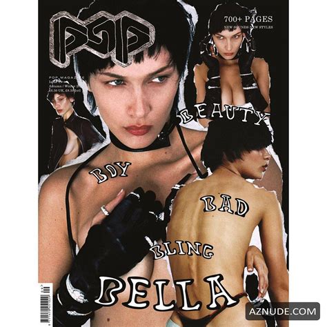 Bella Hadid Topless By Hugo Comte From Pop Magazine Issue 41 Fall Winter 2019 Aznude