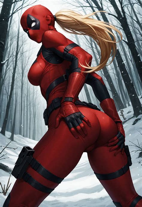 Lady Deadpool Thicc By Hhjlo On Deviantart