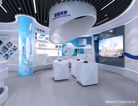 企业展厅设计科技感展厅设计15855782374094101 设计本装修效果图