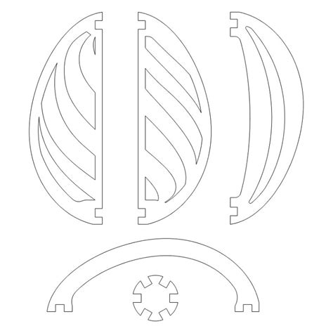 Laser Cut Easter Egg 3d Wood Puzzle Free Download Vectrz