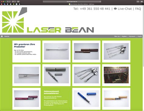 Laser Bean Home